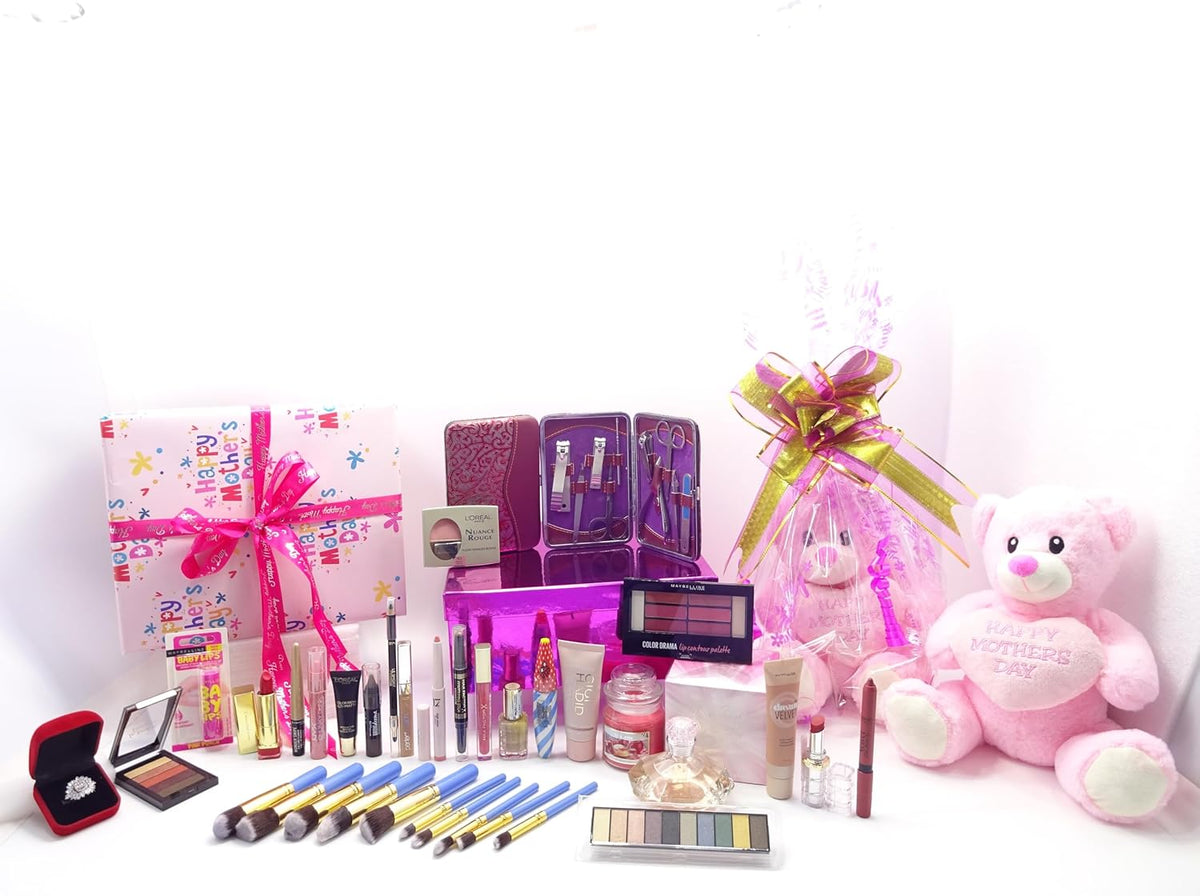 Happy Mother's Day Gift 27pc Luxury Beauty Box Gift Set for Women – Pe ...