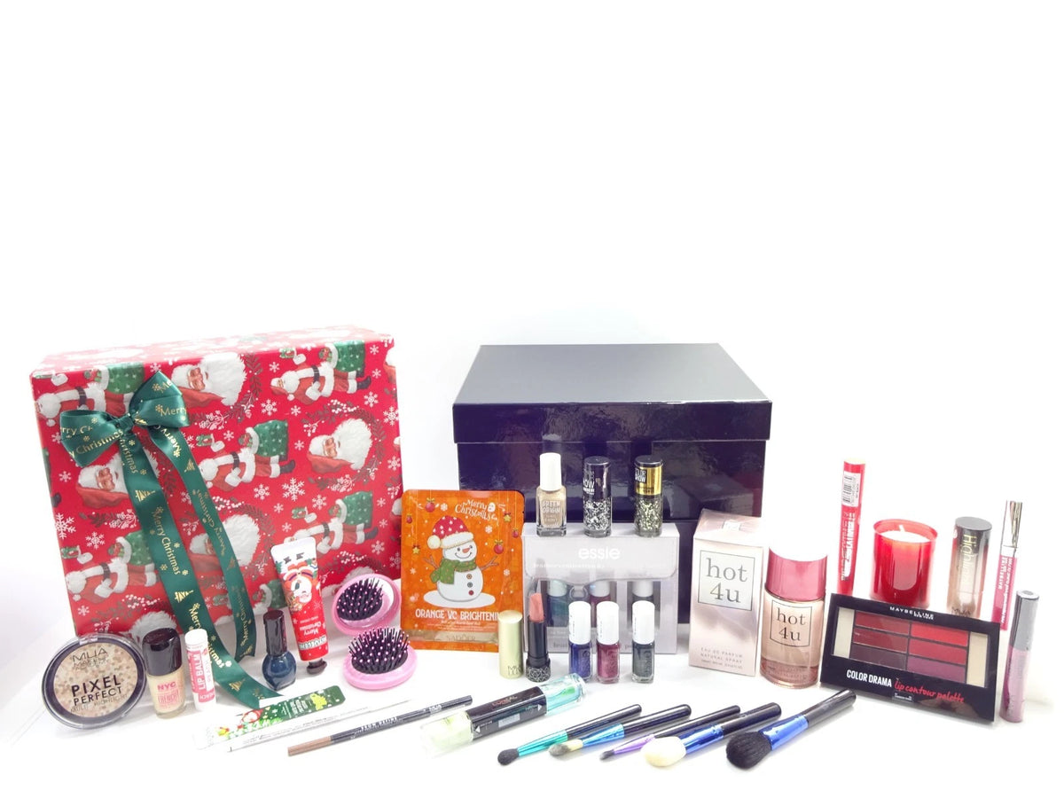 Luxury Christmas Beauty Box for Women – 30pc Makeup & Perfume Gift Set ...