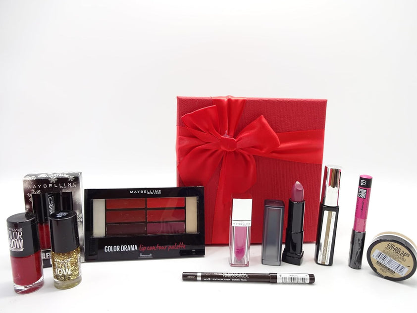 Maybelline 9pc Makeup Bundle Beauty Gift Set – Glory Cosmetics