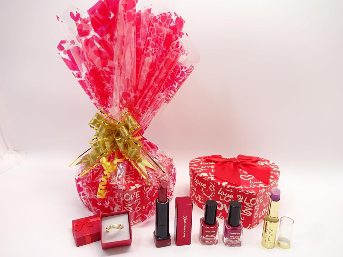 Valentines Love Box Make Up Beauty Bundle Gift Hamper Max Factor Gift ...