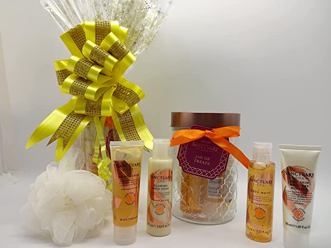 Sanctuary Spa Jar Of Treats Gift Hamper, Pamper Gift Set for Women ...